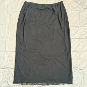 Jessica | Skirts | Jessica Black Beaded Mesh Midi Skirt Made In Canada ...
